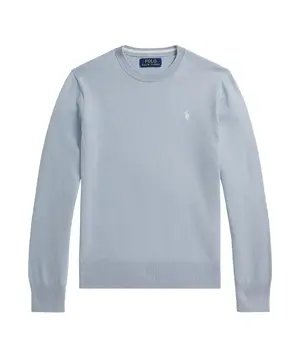 Polo Ralph Lauren Long-sleeved Knitted Sweater - Gray