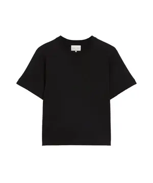 LOULOU STUDIO Short-sleeved T-shirt - Black