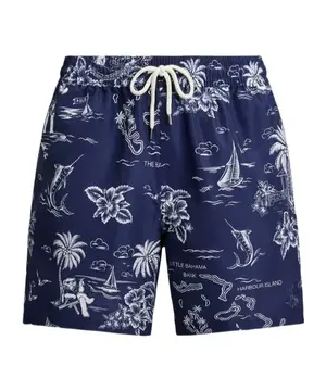 Polo Ralph Lauren 5.75-inch Traveler Polo Bear Swim Trunks - Blue