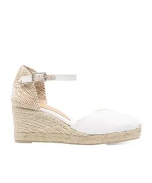 CastaÑer Bare-back Braided Heels