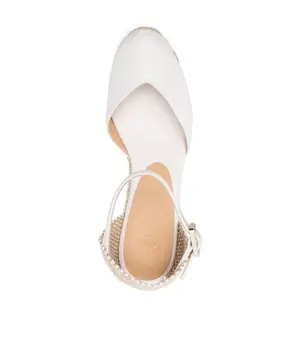 CastaÑer Bare-back Braided Heels