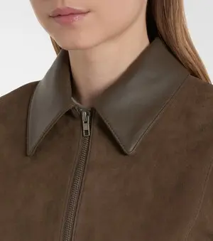 Vince Suede Blouson Jacket