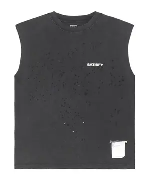 Satisfy Sleeveless T-shirt - Black