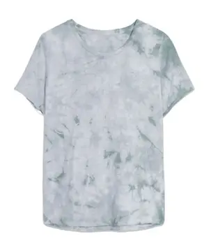 Majestic Filatures Round Neck Short Sleeve T-shirt - Gray