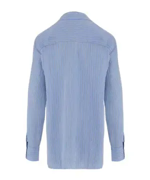 THE FRANKIE SHOP Striped Long Sleeve Shirt
