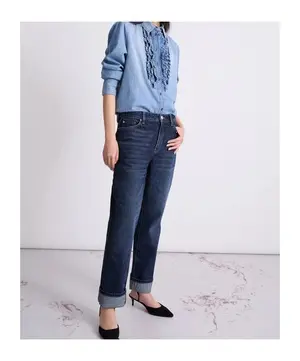 Marella Belted Straight Leg Jeans