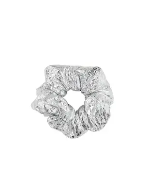 MAISON MARGIELA Crinkled Metallic Hair Tie