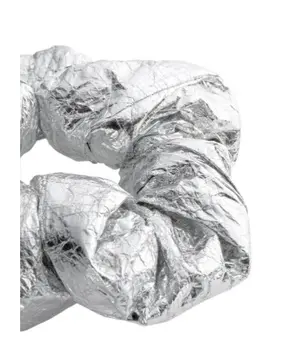 MAISON MARGIELA Crinkled Metallic Hair Tie