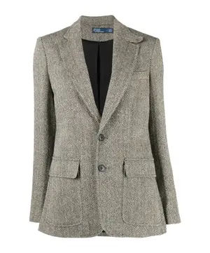 Polo Ralph Lauren Long-sleeved Suit Coat - Gray
