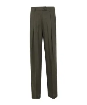 TWINSET Pleated Tailored Pants - Black