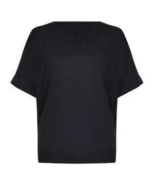 Herno Boat Neck T-shirt - Black