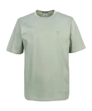 C.P. COMPANY Logo-patch T-shirt - Gray