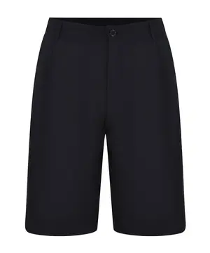 FAMILY FIRST Pleated Wool-blend Shorts - Black
