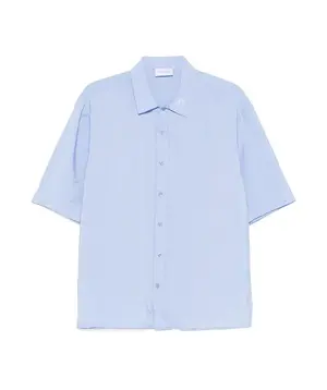 FAMILY FIRST Short Sleeve Shirt - Light Blue