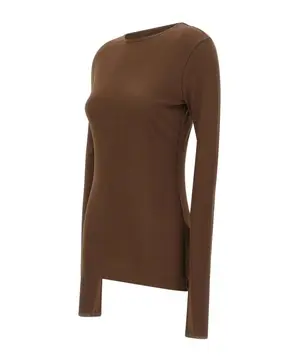 ENTIRE STUDIOS Sheer Long Sleeve Top