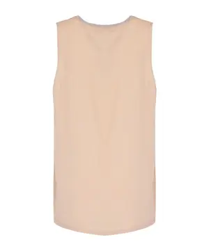 Fabiana Filippi Crepe De Chine Sleeveless Top