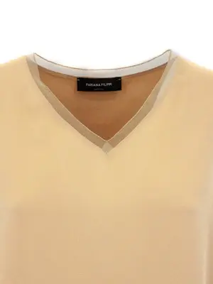 Fabiana Filippi Crepe De Chine Sleeveless Top