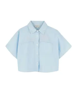 Sonia Rykiel Paris Logo-embroidery Short-sleeved Shirt