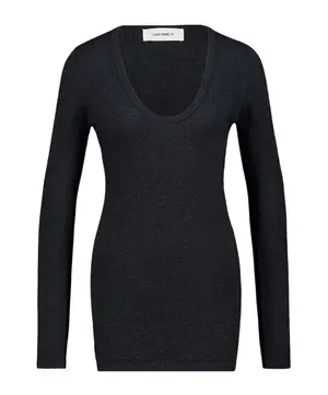 LISA YANG Long-sleeved Knitwear - Black