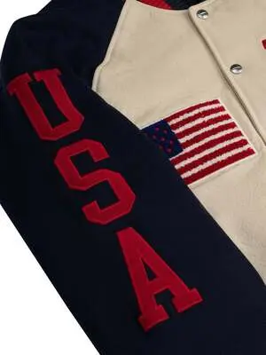 Rhude Varsity Bomber Jacket
