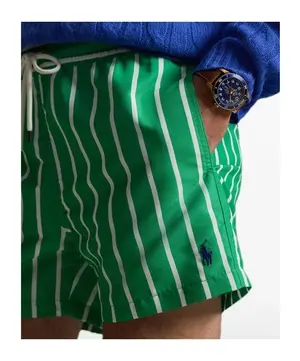 Polo Ralph Lauren Drawstring Straight Striped Shorts