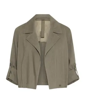 Marella Stretch Viscose And Linen Jacket