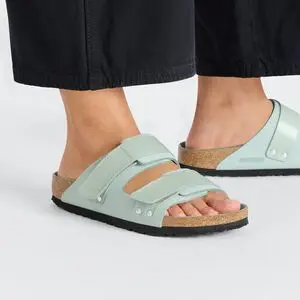 BIRKENSTOCK Uji Leather Sandals