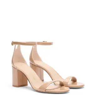 STUART WEITZMAN Round-headed High-heeled Sandals