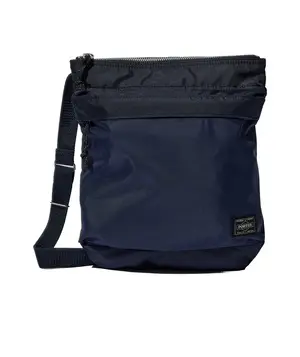 PORTER-YOSHIDA  CO Zipper Shoulder Bag - Black