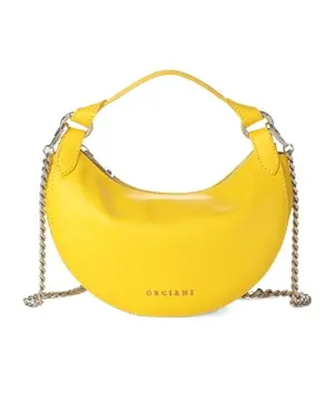 ORTIGNI Dumpling Vanity Mini Shoulder Bag - Yellow