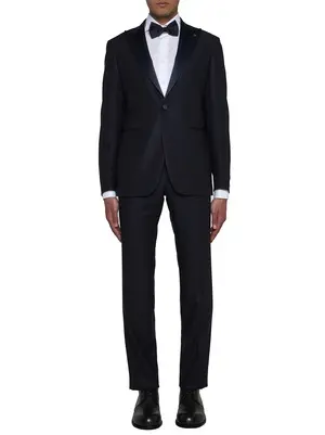 Tagliatore Satin Lapel Tuxedo Suit
