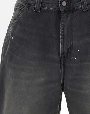 Carhartt Og Single Knee Paint-splatter Shorts