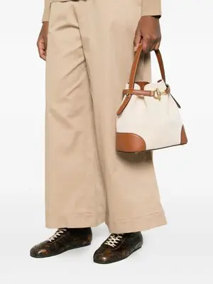 Ralph Lauren Medium Canvas Bucket Bag