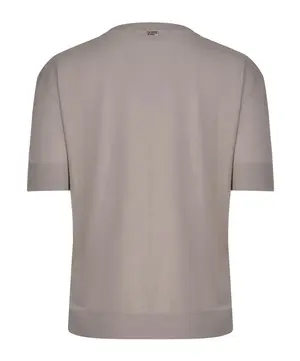 Herno Short-sleeve Crew Neck Sweater