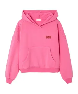 American Vintage Plizzy Hoodie - Pink
