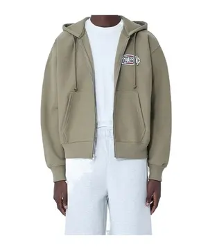 StÜssy Full Zip Long Sleeve Hoodie - No