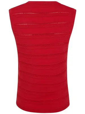BLUGIRL Sleeveless Knitted Vest