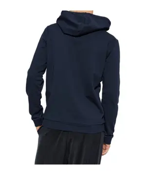 EA7 Logo-print Drawstring Hoodie