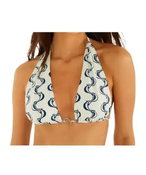 Farm Rio Halter Bikini Top
