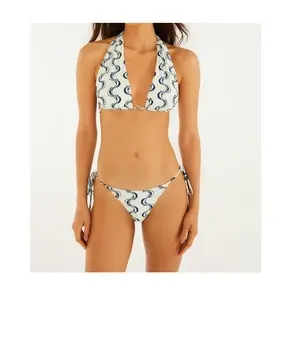 Farm Rio Halter Bikini Top