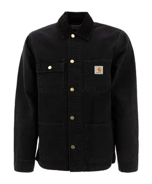 Carhartt Work In Progress Dearborn Canvas Michigan Coat - Black