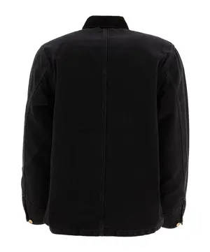 Carhartt Work In Progress Dearborn Canvas Michigan Coat - Black