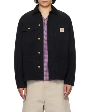 Carhartt Work In Progress Dearborn Canvas Michigan Coat - Black