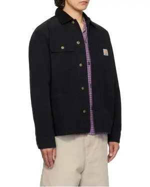 Carhartt Work In Progress Dearborn Canvas Michigan Coat - Black