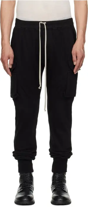 Rick Owens Mastodon Drawstring Tapered Trousers