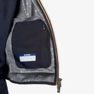 K-WAY Hooded Zip-front Padded Vest Jacket