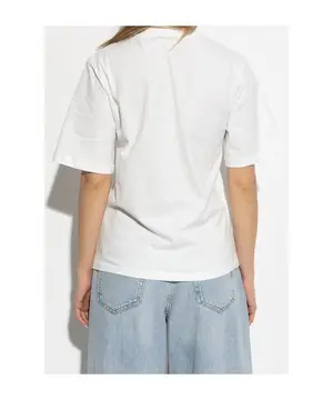 BY MALENE BIRGER Logo-embroidered T-shirt
