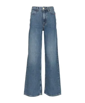 AMISH SUPPLIES Linda Wide-leg Jeans - Blue