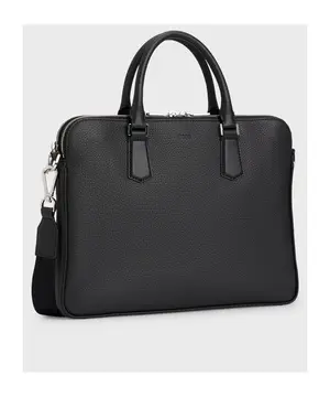 Hugo Boss Leather Laptop Bag