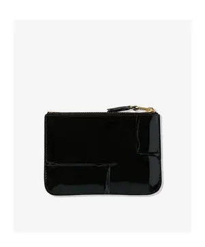 Comme Des Garçons Cdg Reversed Hem Serie Zipped Wallet